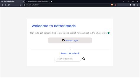 GitHub Mainalito Goodreadsclone Tracks Your Books And Searches All Books In The World