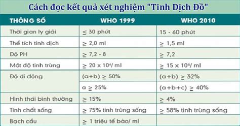 Cách đọc Kết Quả Xét Nghiệm Tinh Dịch Đồ