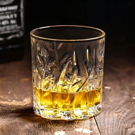 European Vintage Glass Whisky Glass Glass Cup Manufacturer Custom