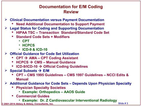 Clinical Documentation Improvement For Physician E M Coding Ppt