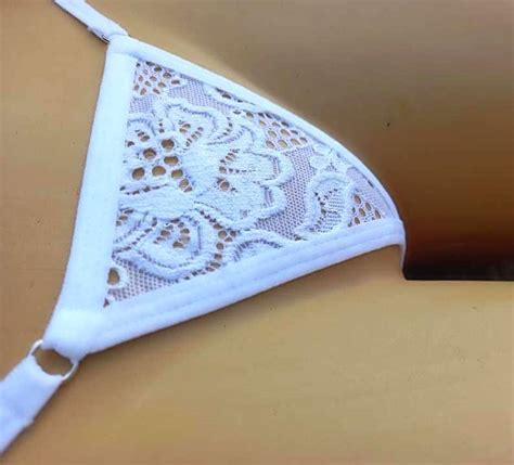 Sexy See Through Micro Lace String Thong Panties Etsy