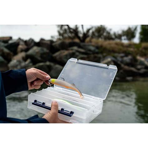 Meiho Reversible Tackle Box 250V Clear | BCF