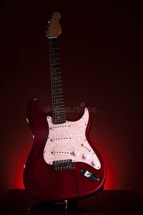 Elektrische Gitarre Stockbild Bild Von Ausrüstung Karosserie 12540945