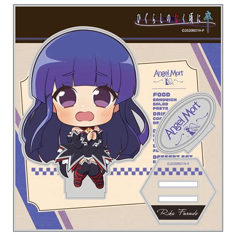 Higurashi When They Cry Sotsu Rika Furude Acrylic Stand Angel Mort