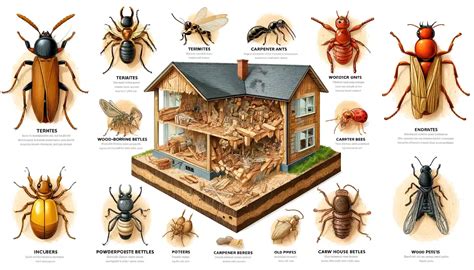 10 Tipos De Insectos De La Madera Que Podrías Tener En Casa