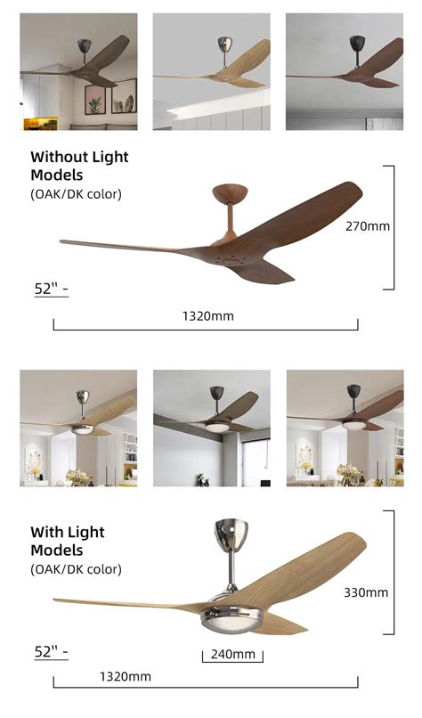 6 Speeds Bldc Inverter Led Remote Control Ceiling Fan Modern Ceiling