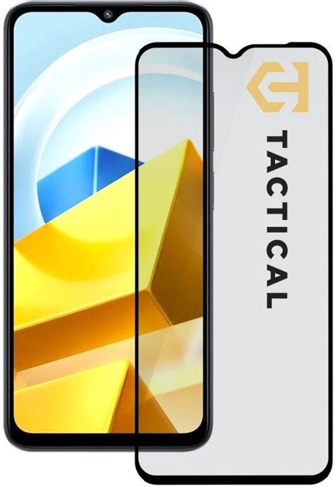 Tactical Glass Shield 5d Sklo Pre Poco M5 čierne VÝpredaj