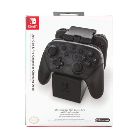 Nintendo Switch Powera Joy Con Pro Controller Charging Dock Playe