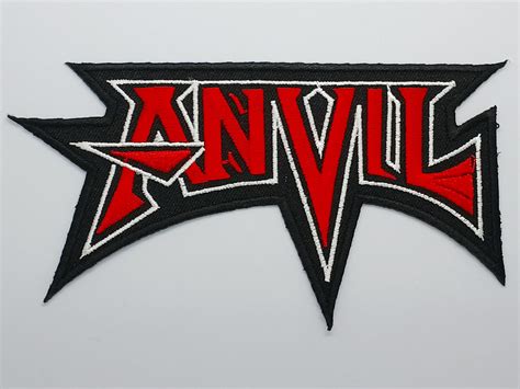 Anvil Bands Logo Embroidered Patchheavyspeedmetalpatches