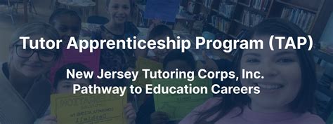 Njtc Apprenticeship Program New Jersey Tutoring Experience