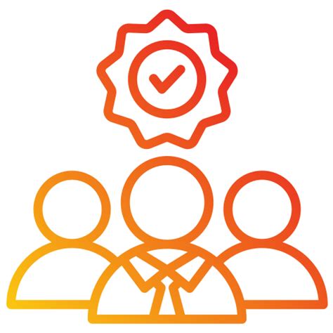 Staffing Generic Gradient Outline Icon