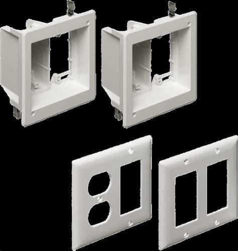 How To Install An Old Workbox Clamping Style Studless Outlet Box