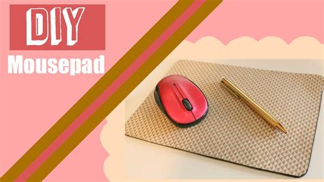 Diy Mouse Pad Youtube