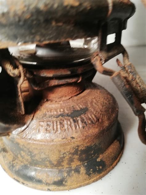 STARA ROWEROWA LAMPA NAFTOWA FEUERHAND Oficjalne Archiwum Allegro
