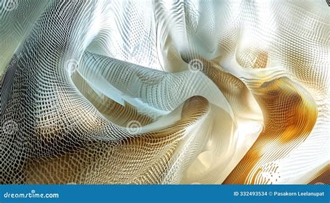 Generative Ai Art Depicting Data Visualization As Art Code Drive Stock Illustration