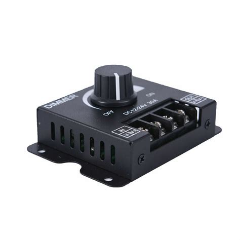 30a 12v 24v Manual Led Dimmer Controller For Led Strip Lights