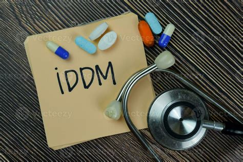 Iddm Insulin Dependent Diabetes Mellitus Write On Sticky Notes