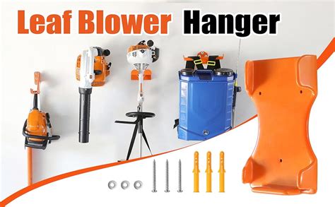 Handheld Leaf Blower Hanger 1 Pack Blower Rack For Garage Wall Leaf Blower Holder For Stihl Bg