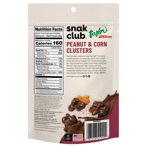 Peanut And Corn Clusters Snak Club