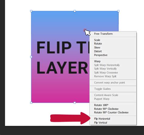 How To Flip Selection In Photoshop At Netkeilaniblog Blog
