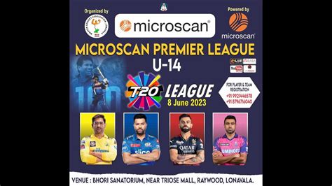 Microscan Premier League Lonavala U 14 2023 Day 1 Youtube