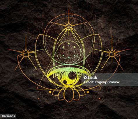 神秘的神秘符號向量圖形及更多中古時代圖片 中古時代 俄羅斯 六角形 Istock
