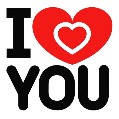 Eu Te Amo Vector De Tipografia 15 Vetor Premium
