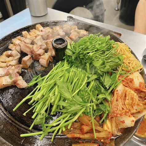 철산 맛집 목구멍 솥뚜껑 삼겹살 솔직 후기 네이버 블로그