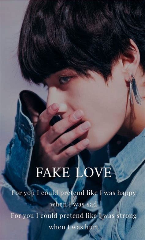Bts Fake Quotes Hd Fake Love Bts Wallpapers Peakpx