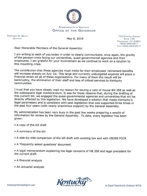 General Assembly Letter Pdf