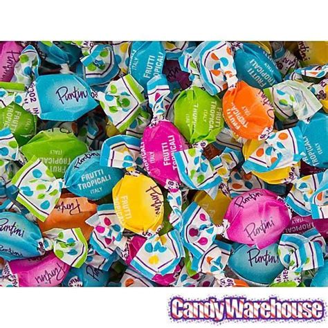 Puntini Candy Tropical Fruit Assortment 1200 Piece Bag Candy Warehouse