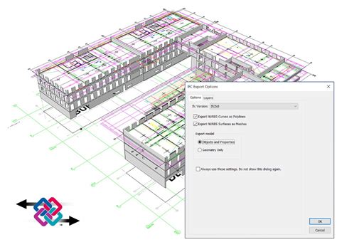 IFC Import And Export Options Dialogs VisualARQ