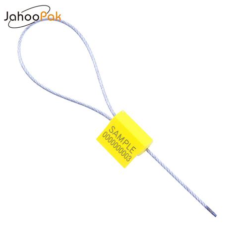 Cable Seal Cable Ties Plastic Security Seal For Container Shipping