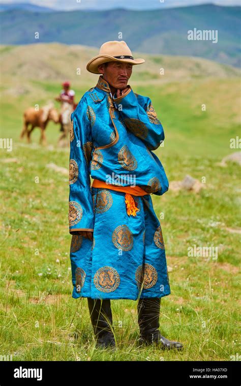 Mongolia Bayankhongor Province Naadam Traditional Festival A Nomad