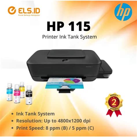 Jual Printer Hp 115 Ink Tank System Shopee Indonesia