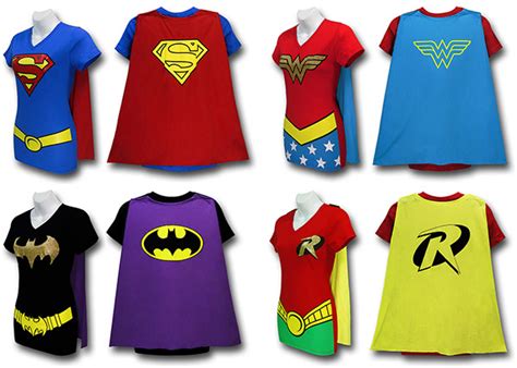 Juniors V Neck Caped Costume T Shirts Geekalerts