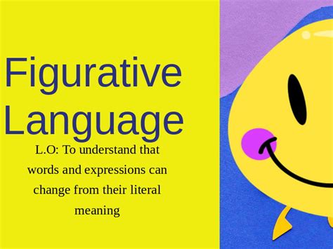 Figurative Language Lesson Teaching Resources