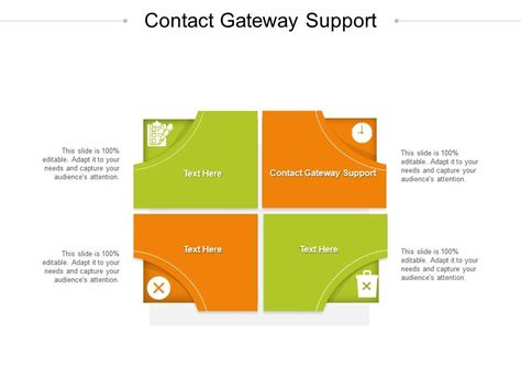 Contact Gateway Support Ppt Powerpoint Presentation Slides Example