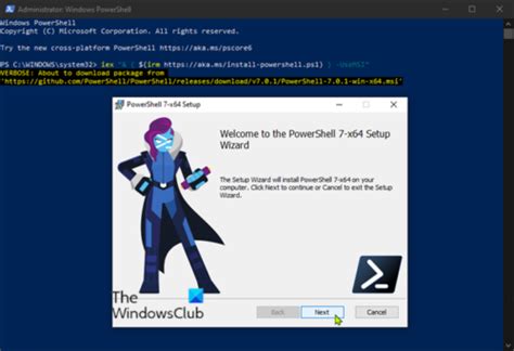 how to install powershell 7 on windows 11 10