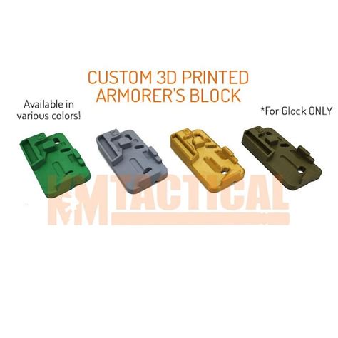 Glock Bench Block Etsy