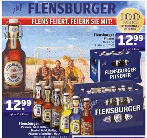 Flensburger Pilsener Edles Helles Oder Gold Angebot Bei Hit