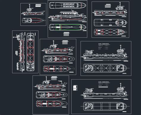Cargo Vessel Layout
