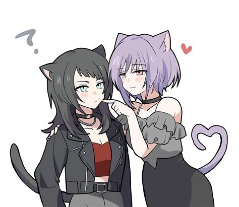 Yahata Umiri And Yuutenji Nyamu Bang Dream And 1 More Drawn By