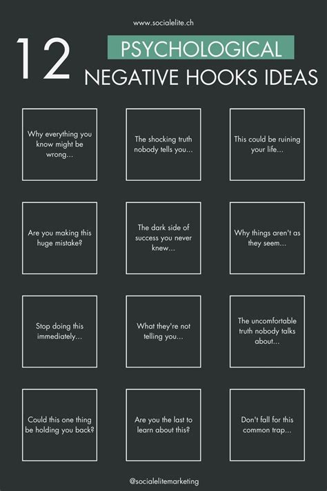 Negative Psychological Viral Hooks Powerful Hooks Reel Hooks To Boost Engagem Social