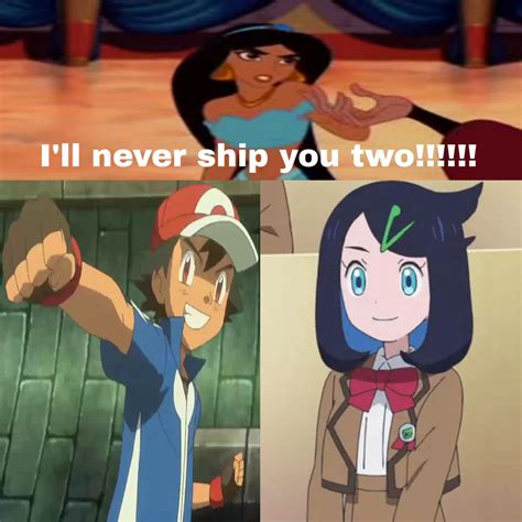 Jasmine Refuses To Ship Ash X Liko By Firemufasa417 On Deviantart