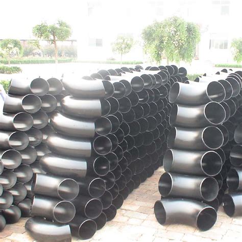 Seamless Mild Steel 90 Deg Lr Bw Smls ASTM A234 Wpb ANSI B16 9 DIN Seam