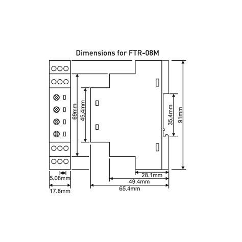 Multifunction Delay Timer Ftr 08m