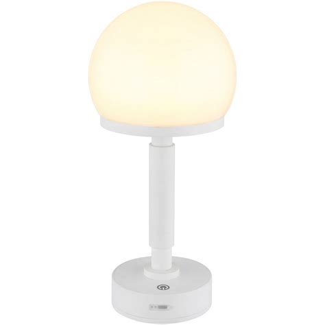 Globo Lighting Tischleuchte Tischlampe Kabellos Mit Akku Touch Dimmer