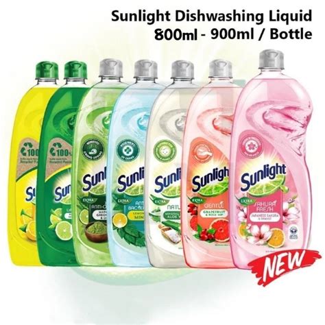 Tkm Sunlight Dishwashing Liquid 800ml 900ml Assorted Shopee Malaysia