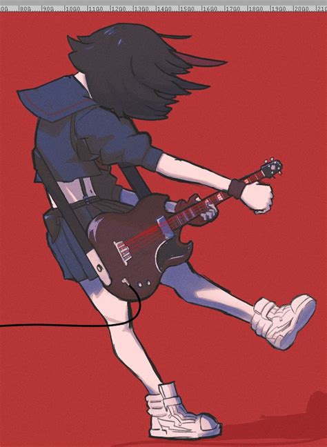 Playing Guitar Danbooru